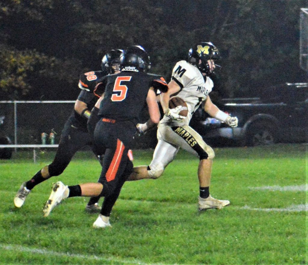 Maples continue playoff push with win at J-M - Herald-Standard